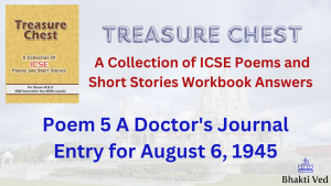 Treasure Chest Workbook Answers Poem 5 A Doctor’s Journal Entry for ...