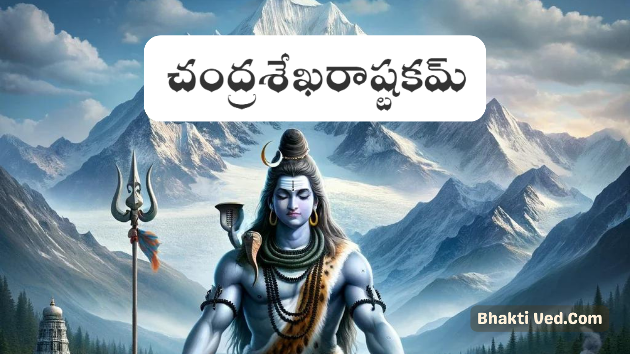 Chandrasekhara Ashtakam In Telugu – చంద్రశేఖరాష్టకమ్ – Bhakti Ved